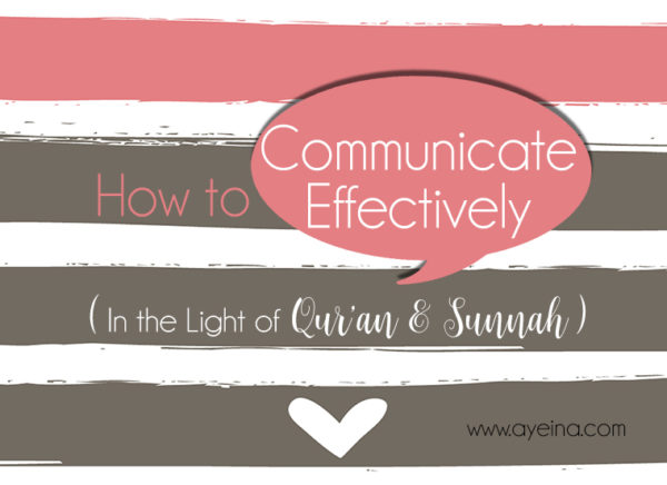 Art of Effective Speaking According to Islam | AYEINA