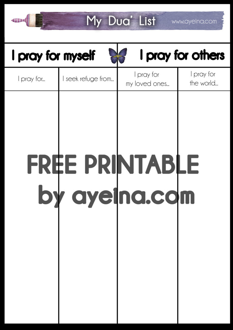 15 Secrets of an Accepted Dua (+FREE dua diary) | AYEINA