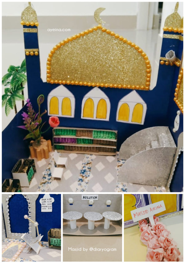 30 Mosque Crafts for Kids (masjid interior design) | AYEINA