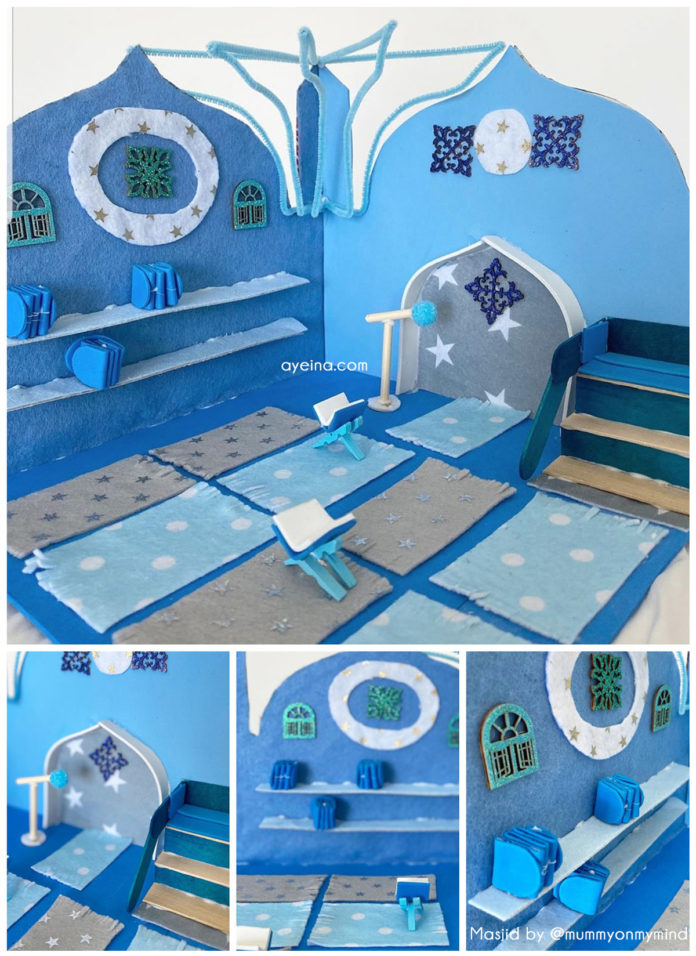 30 Mosque Crafts for Kids (masjid interior design) | AYEINA