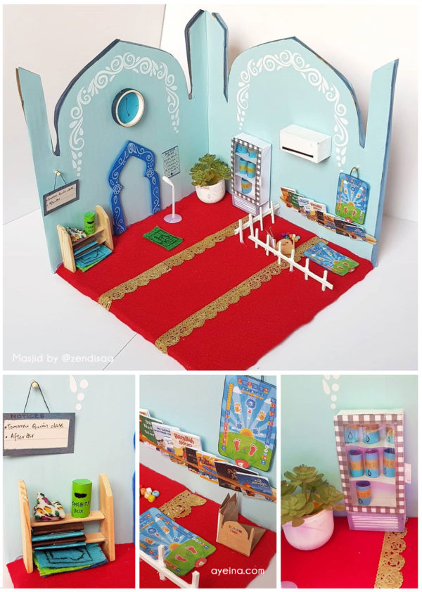 30 Mosque Crafts for Kids (masjid interior design) | AYEINA