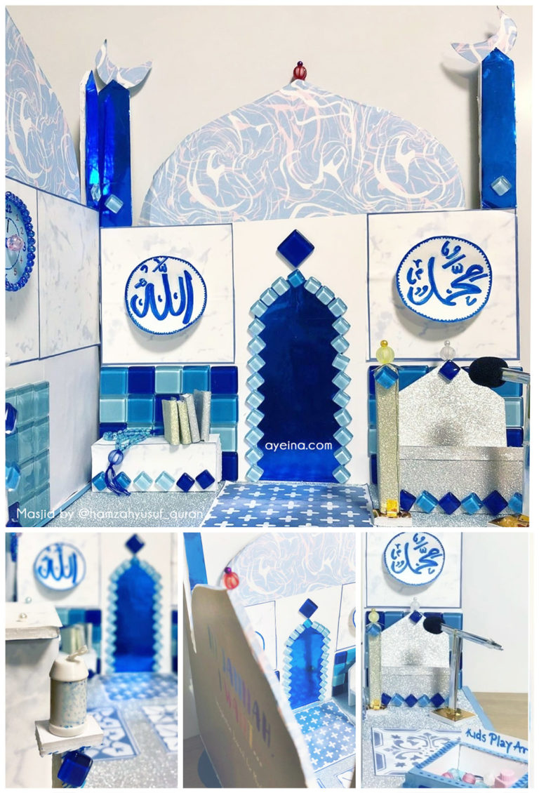 30 Mosque Crafts for Kids (masjid interior design) | AYEINA