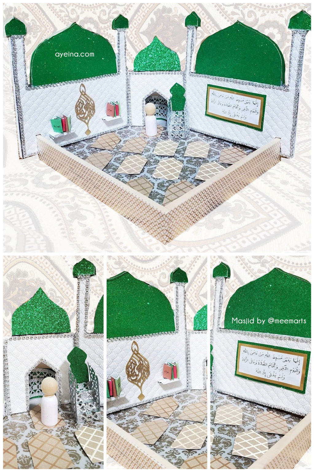 30 Mosque Crafts for Kids (masjid interior design) | AYEINA