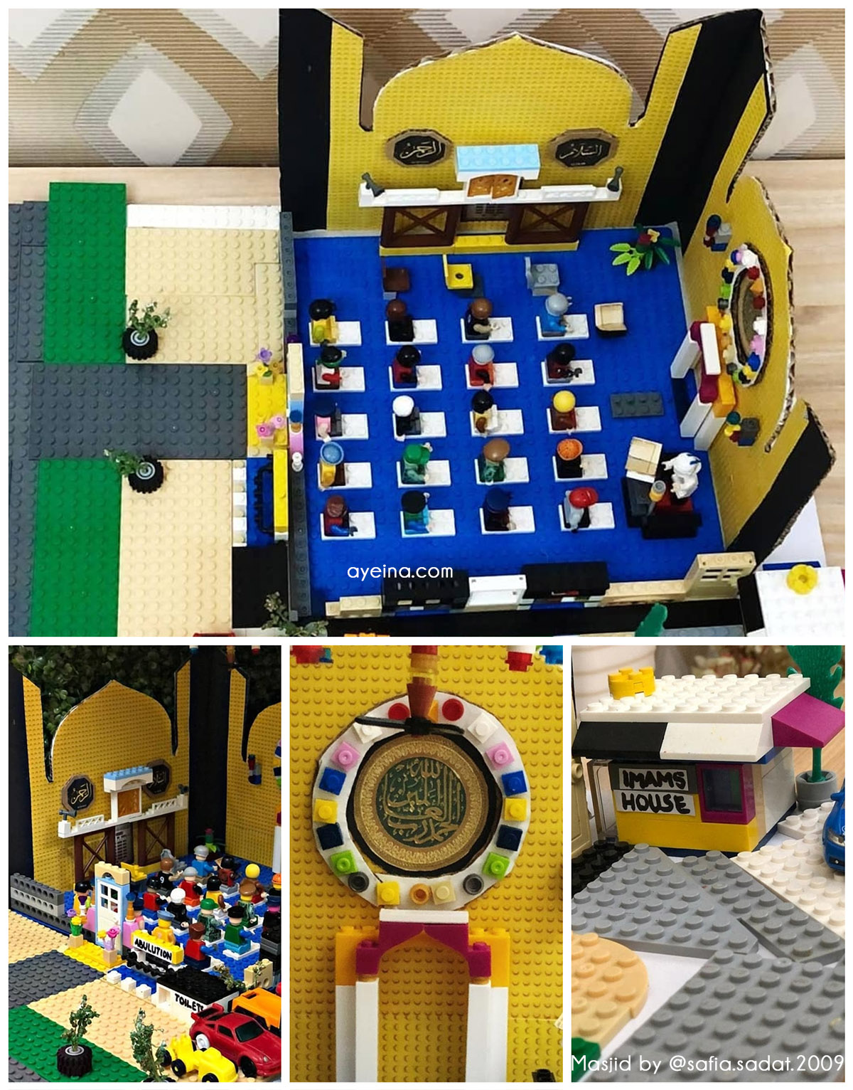 30 Mosque Crafts for Kids (masjid interior design) | AYEINA