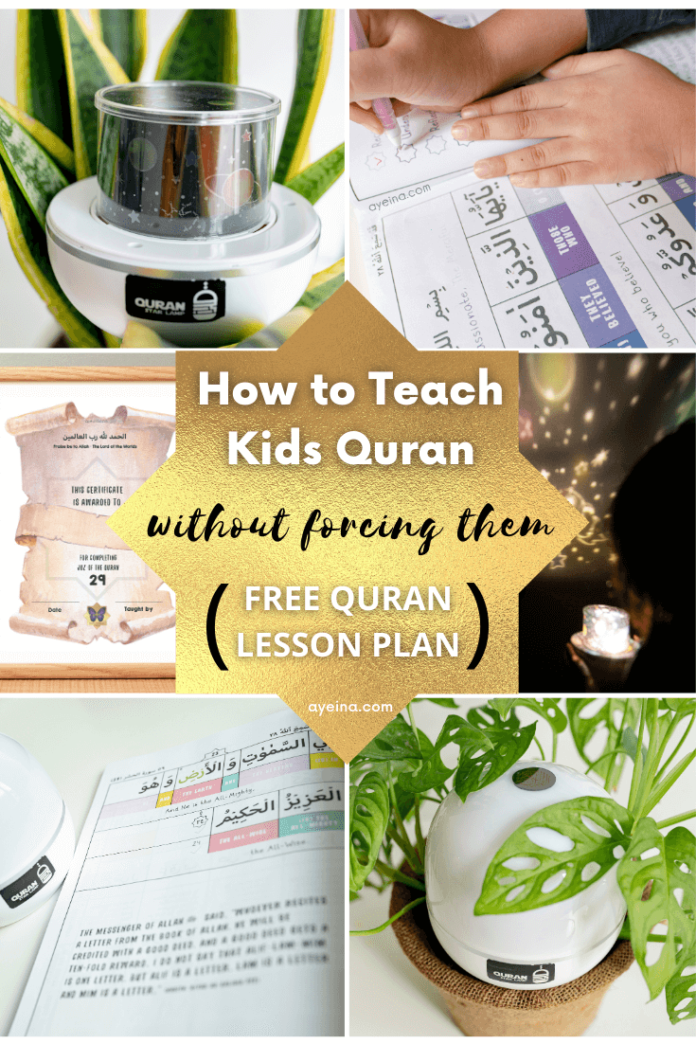 How I taught Quran to My 5yr old in 5 Months (+FREE Quran Lesson Plan ...
