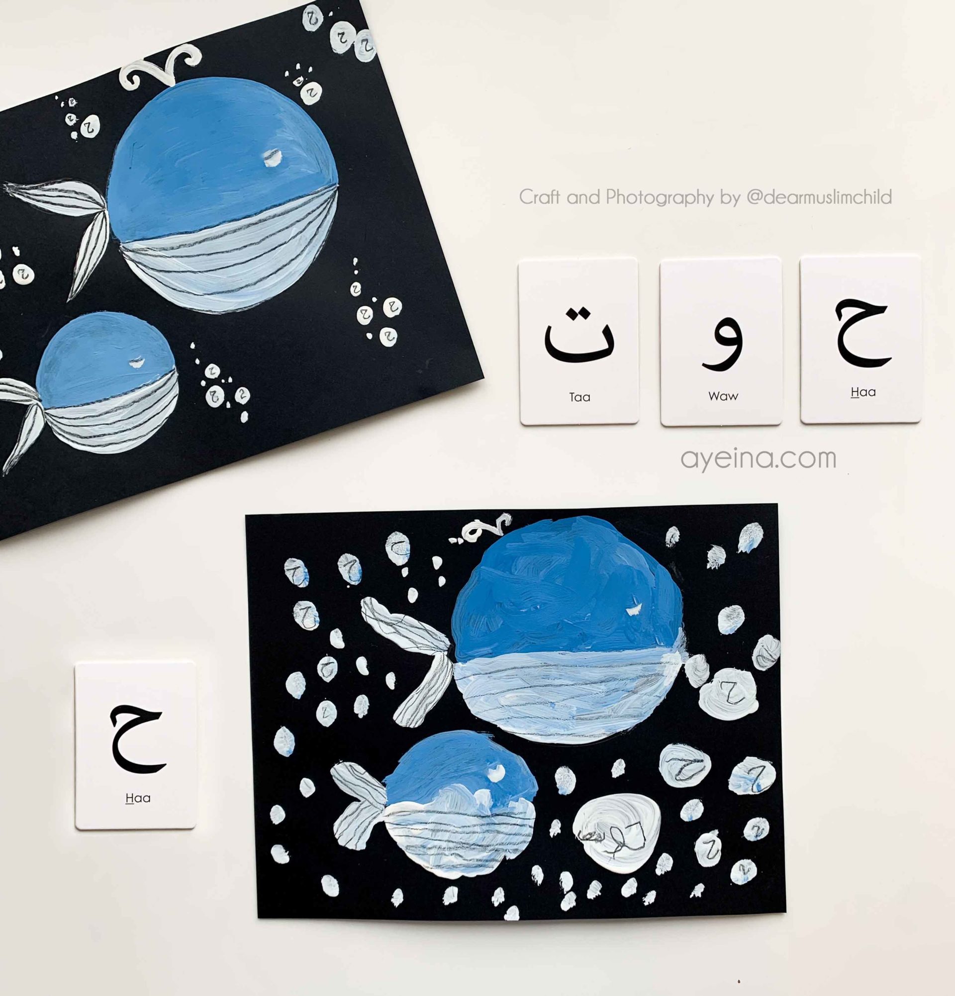 28 Arabic Letter Crafts for Kids | AYEINA