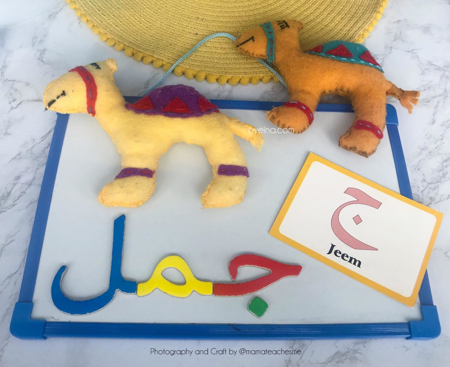 28 Arabic Letter Crafts for Kids | AYEINA