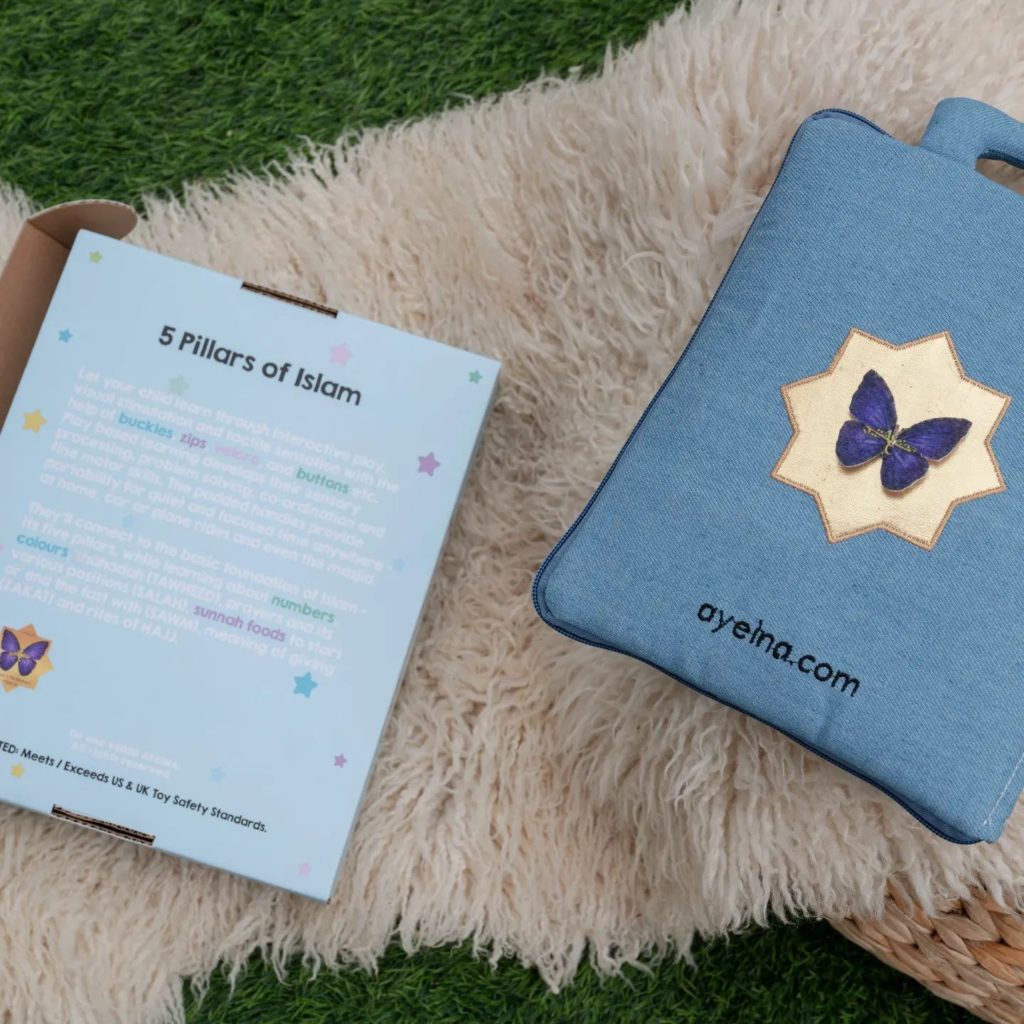 5 Pillars of Islam - Islamic Interactive Fabric Quiet Book for Muslim ...