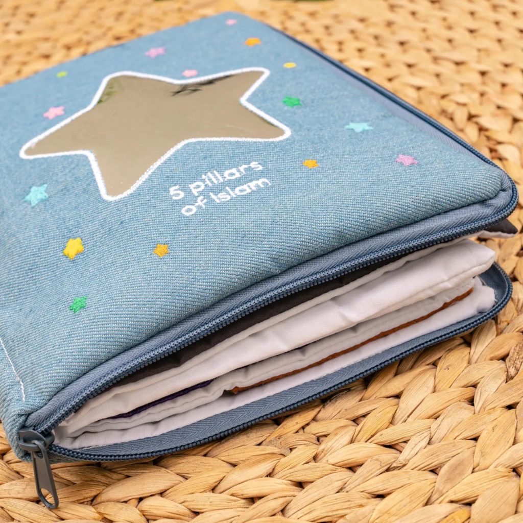 5 Pillars of Islam - Islamic Interactive Fabric Quiet Book for Muslim ...