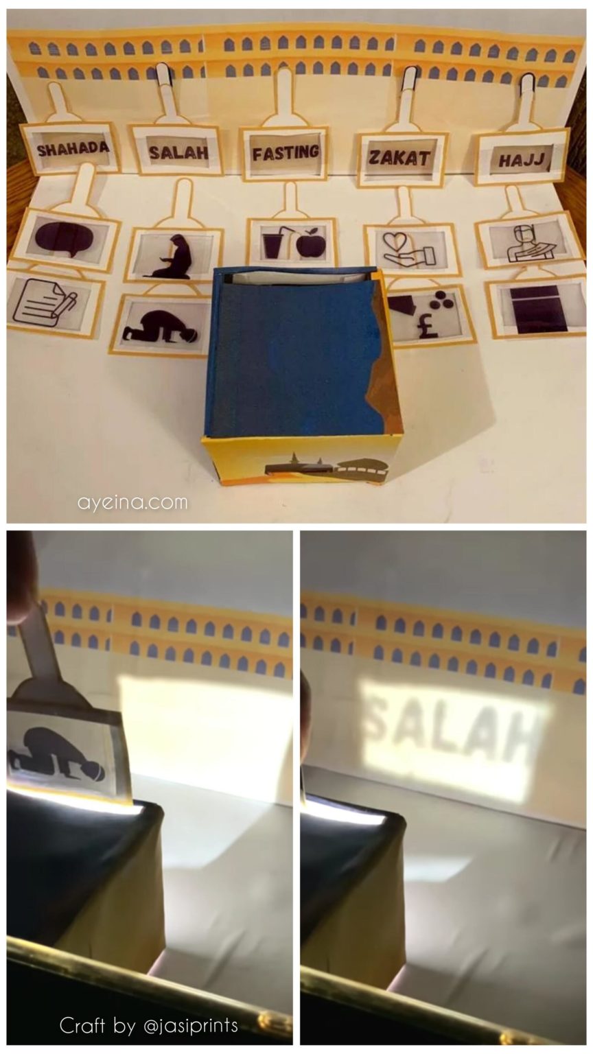 30 Crafts to Teach Kids 5 Pillars of Islam | AYEINA