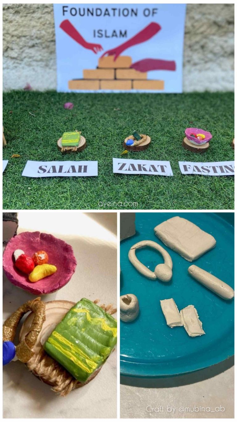 30 Crafts to Teach Kids 5 Pillars of Islam | AYEINA